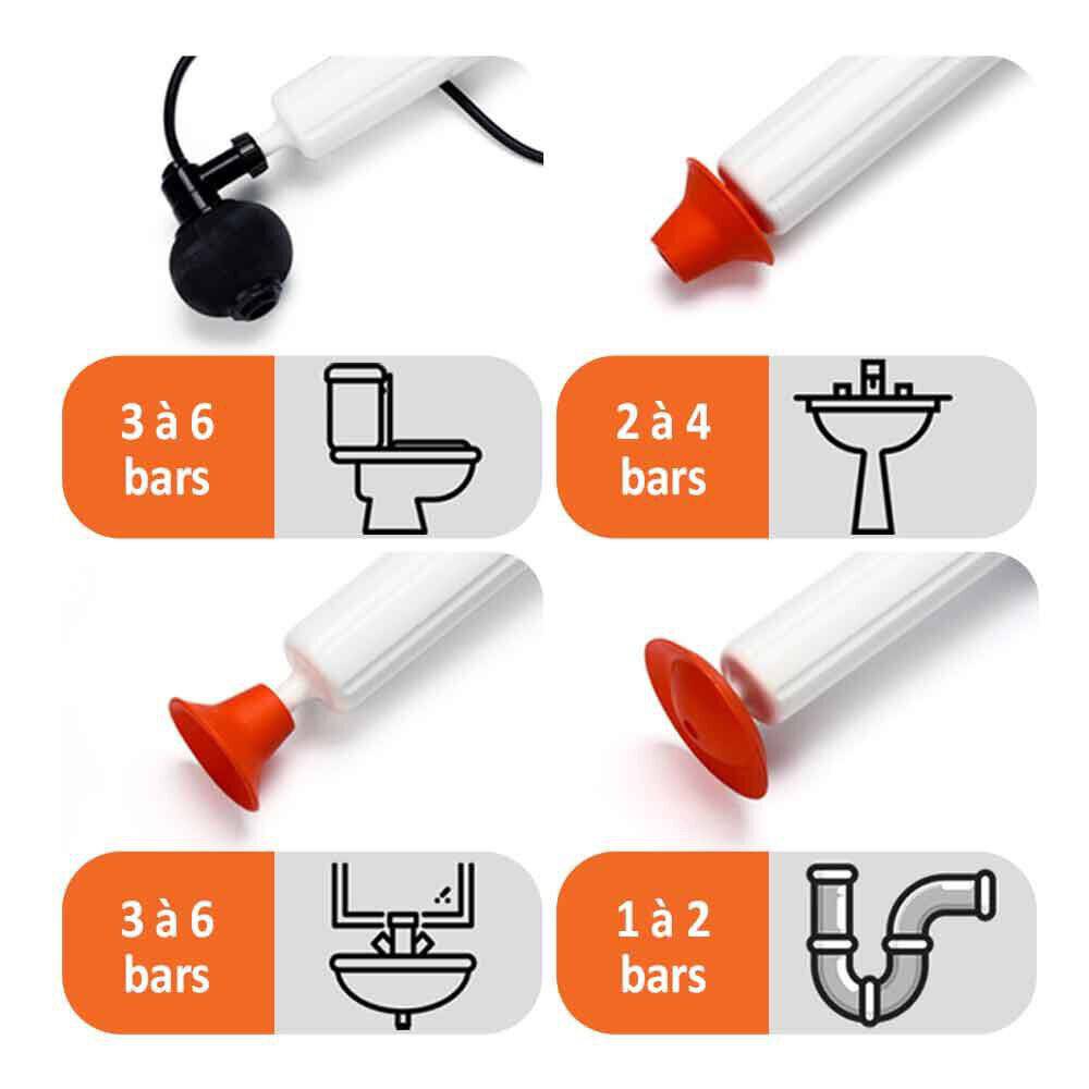 DEBOUCH'AIR : Déboucheur canalisation air comprimé - Distripro