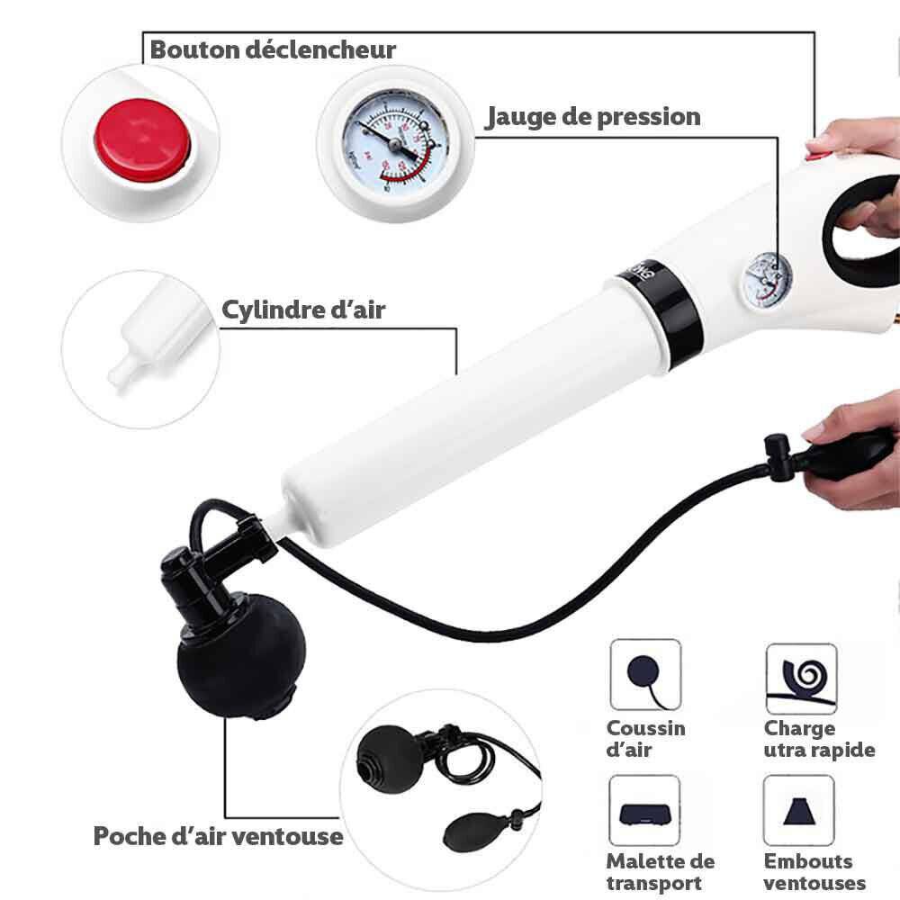 DEBOUCH'AIR : Déboucheur canalisation air comprimé - Distripro